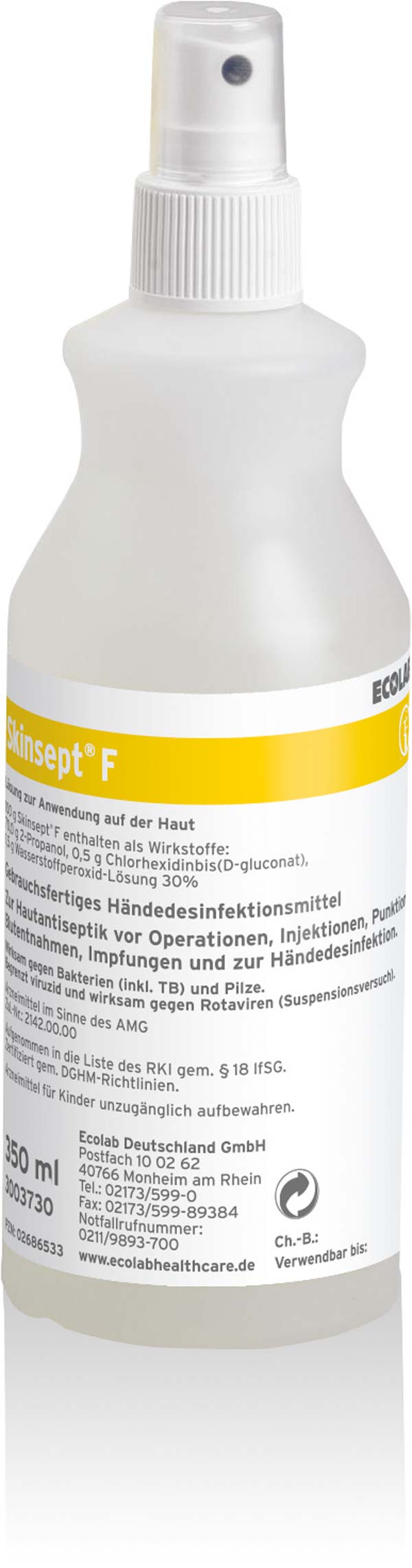 GHV-SHOP - Skinsept F – Sprühflasche 350 ml (1 Stück)